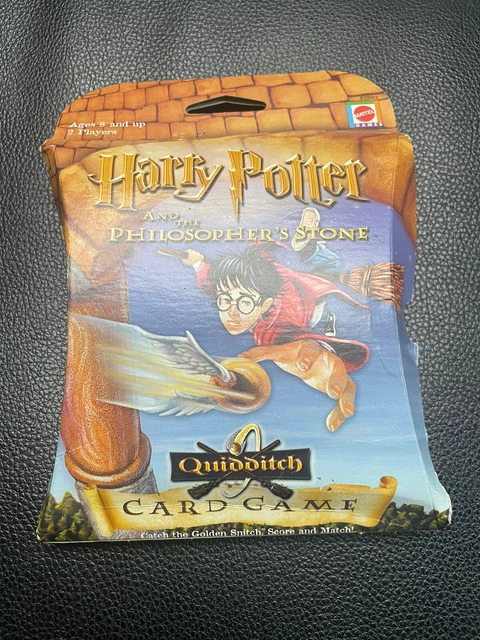 Harry Potter Philosophers Stone Quidditch Card Game By Mattel Complete