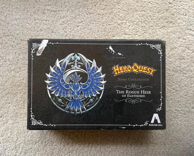HASBRO GAMING HEROQUEST Hero Collection the Rogue Heir of Elethorn ...