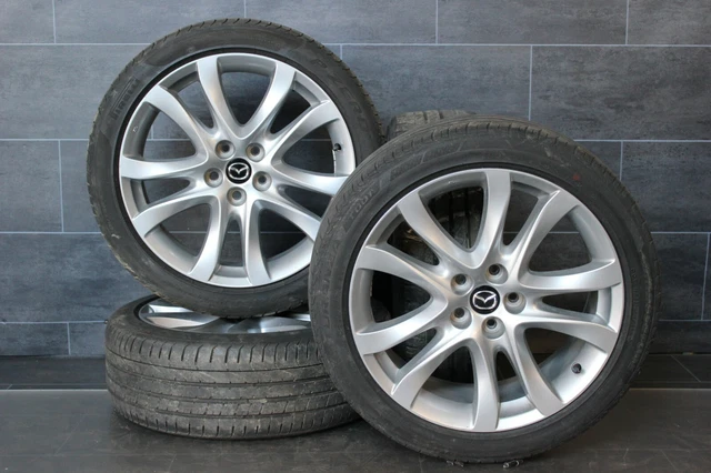 ORIGINAL MAZDA 6 Alloy Wheels 19 Inch Summer Tyre 225 45 r19 92W New £ ...
