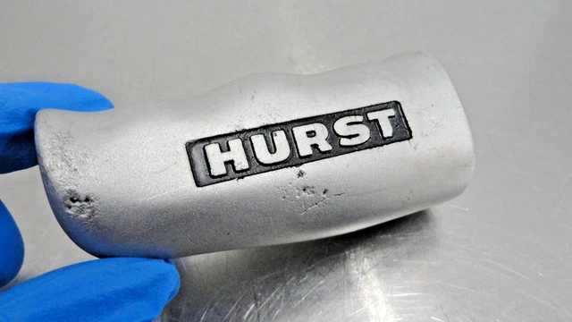 VINTAGE HURST T-HANDLE Shift Knob Shifter Rat Rod 3/8" x 16 Coarse ...