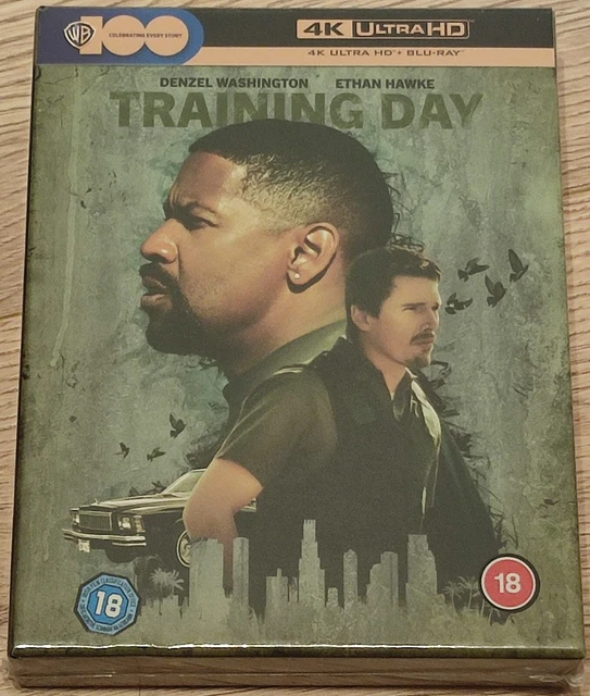 TRAINING DAY 4K+2D Collector's Edition (UK) Steelbook Blu-Ray CHECK ...