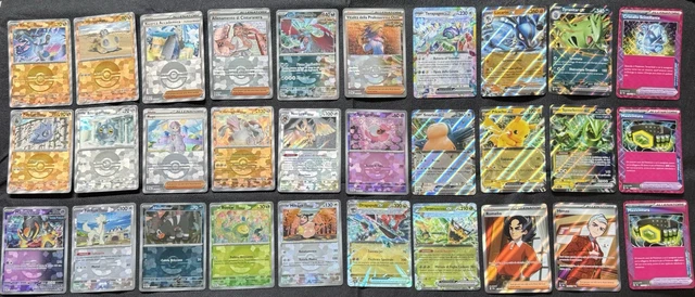 LOTTO POKÉMON EVOLUZIONI Prismatiche Italiano 30 Carte POKEBALL/EX/SR/ACE EUR 65,00 - PicClick IT