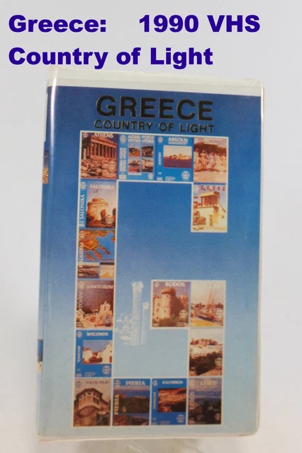 GREECE COUNTRY OF Light 1990 VHS Travel History £5.35 - PicClick UK