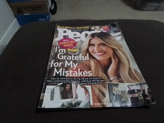PEOPLE MAGAZINE - October 13th 2025 - Hgtv's Christina Haack Kidman S ...