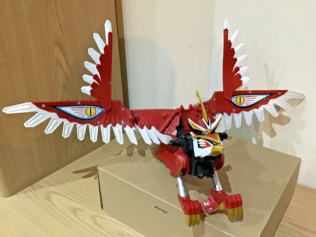 POWER RANGERS WILD Force Dx Isis Megazord Falcon Zord 100% completo ...