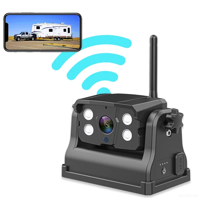 WIRELESS WIFI MAGNETIC Hitch Backup Camera For Gooseneck Horse RV ...