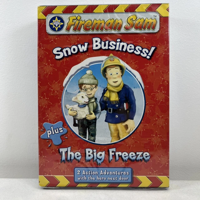 FIREMAN SAM - Snow Business/Big Freeze (DVD, 2007, 2-Disc Set) Factory Sealed £6.99 - PicClick UK