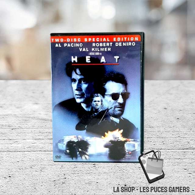 HEAT (DVD, 2005, 2-Disc Set) Al Pacino, Robert De Niro, Val Kilmer $4. ...
