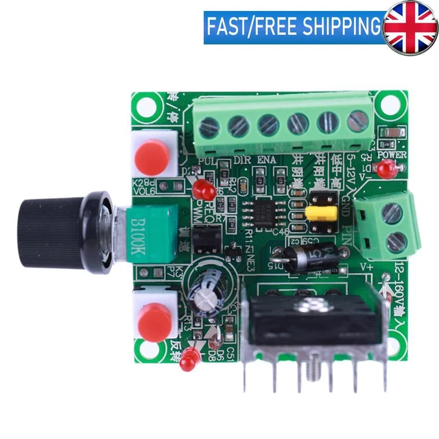 STEP MOTOR DRIVE Simple Controller Frequency Measurement PWM Speed ...