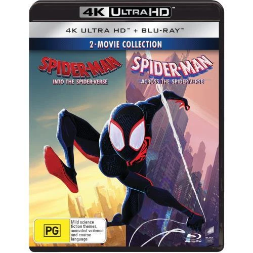 SPIDER-MAN: INTO THE SPIDER-VERSE/SPIDER-MAN: ACR - 4K UHD (Blu Ray ...