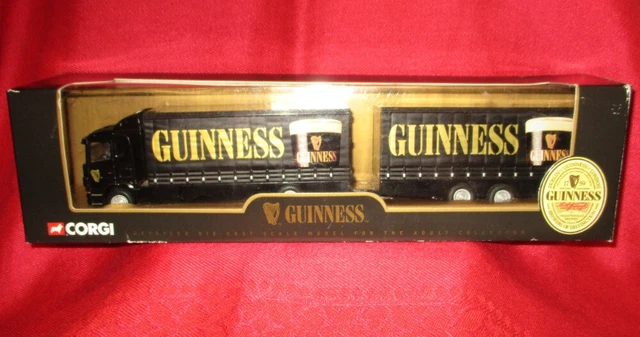CAMION REMORQUE CORGI Guinness Scania 4 Wheel Rigid N° 59531 en boite ...