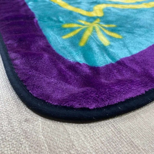 90S SCOOBY DOO 50"X60" Northwest Lux Fleece Teal Plush Throw Blanket ...