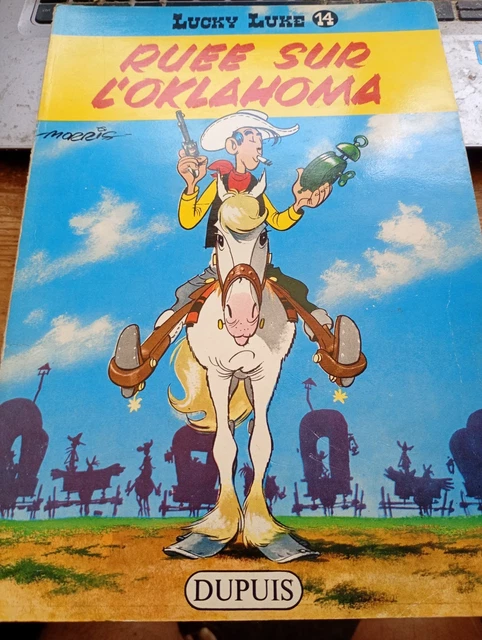 RUÉE SUR L'OKLAHOMA LUCKY LUKE MORRIS dupuis 1960 EUR 225,00 - PicClick FR