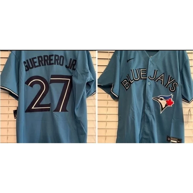 TORONTO BLUE JAYS Vladimir Guerrero Jr #27 Sewn Alternate 3rd Jersey ...