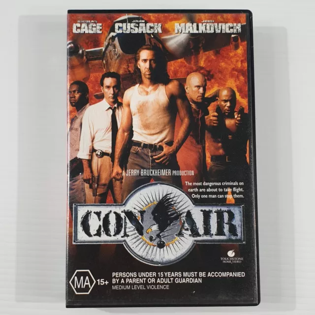 CON AIR VHS Movie Nicolas Cage $21.89 - PicClick AU