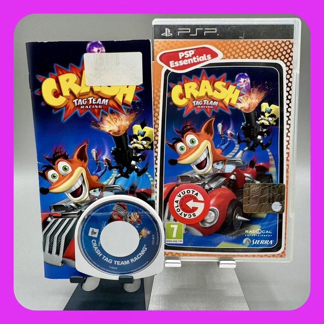 CRASH TEAM RACING - PlayStation Portable - PSP - ITALIANO - Sped.24/48H ...
