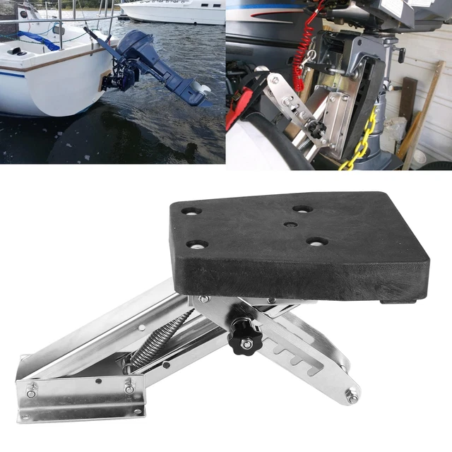 STAFFA MOTORE FUORIBORDO inox resistente ausiliaria per 2 tempi 25 HP 110 EUR 99,37 - PicClick IT