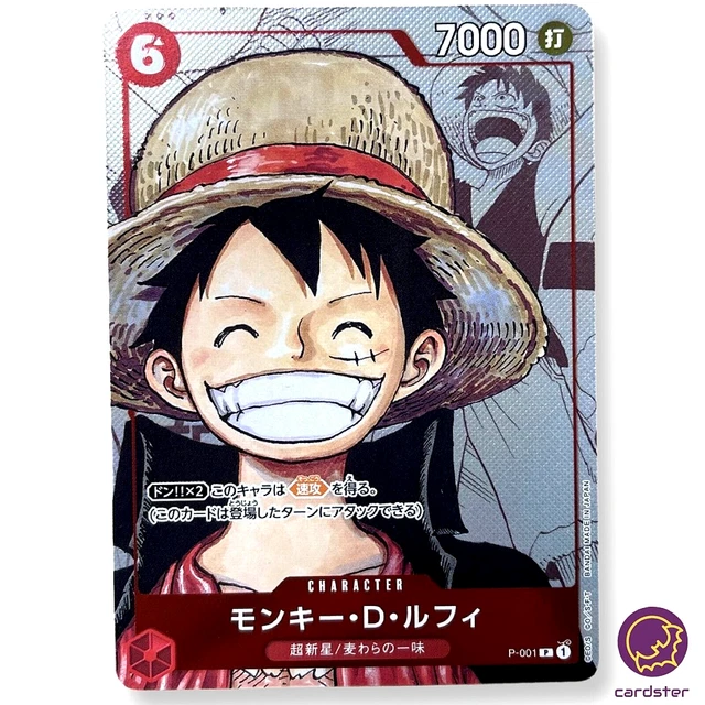 MONKEY D. LUFFY P-001 Parallel Promo 25th Anniversary ONE PIECE Card Japan £4.09 - PicClick UK