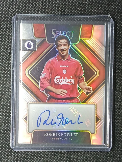 ROBBIE FOWLER 2022-23 Panini Select EPL Signatures Auto Liverpool EUR ...