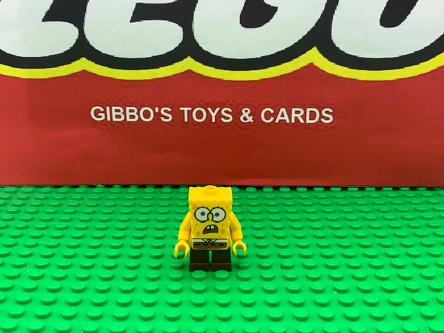 LEGO SPONGEBOB SHOCKED face minifigure SPONGEBOB SQUAREPANTS set 4981 ...