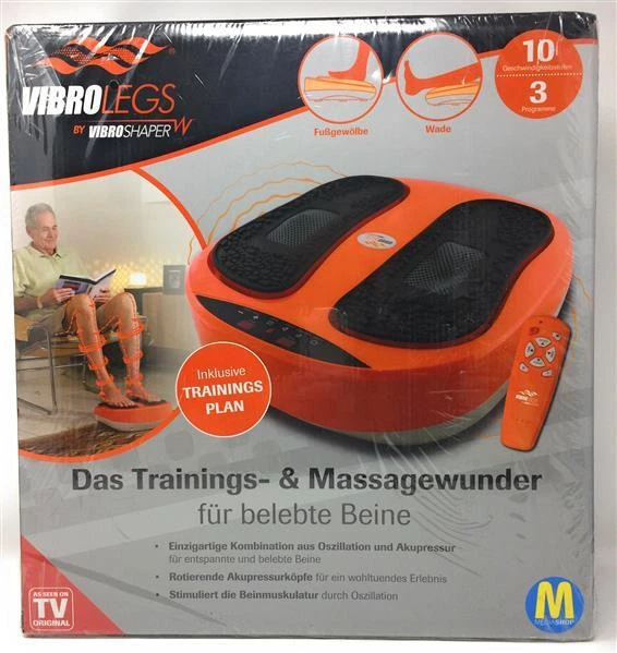 MEDIASHOP VIBROLEGS - Massage Gerät mit Vibration Vibrationsplatte ...