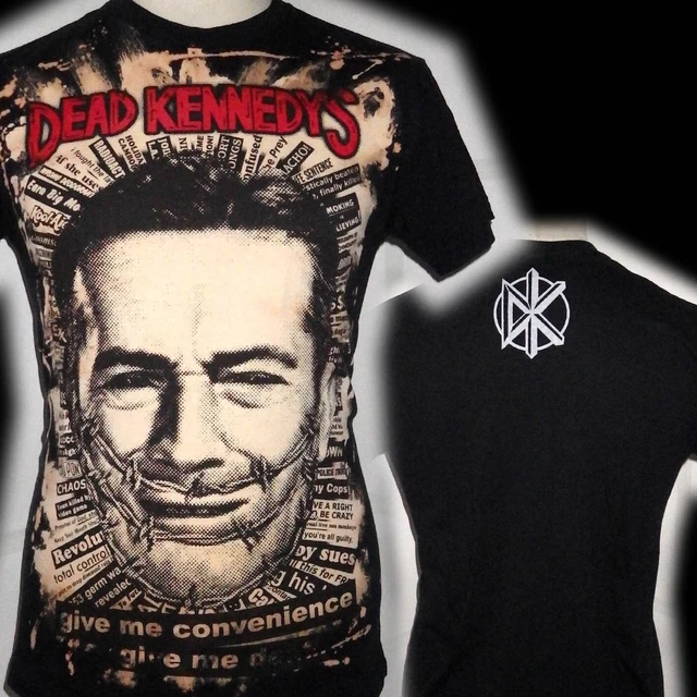 DEAD KENNEDYS T Shirt Punk 100% Unica Piccola Cattiva Abbigliamento ...