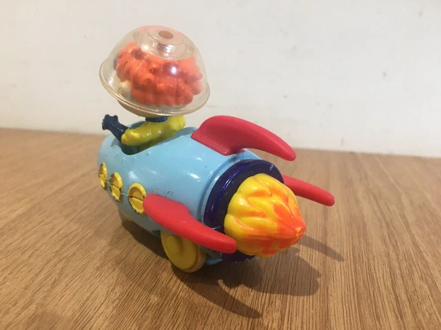 NICKELODEON RUGRATS ACTION figure chuckie diecast Rocket Ship Car Rare ...