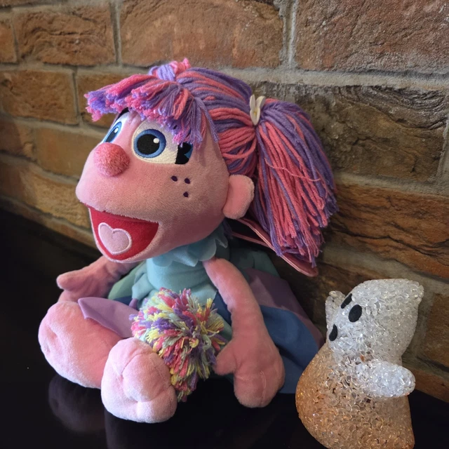 ABBY CADABBY PLUSH Stuffed Doll Sesame Street Portaventura Fairy Toy 14 ...