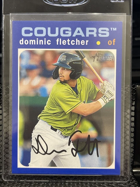 2020 HERITAGE MINORS Base #24 Dominic Fletcher BLEU/99 EUR 2,20 ...