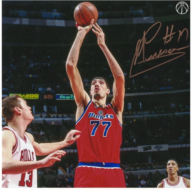GHEORGHE MURESAN WASHINGTON Bullets/Wizards Tallest Nba Player Rare ...