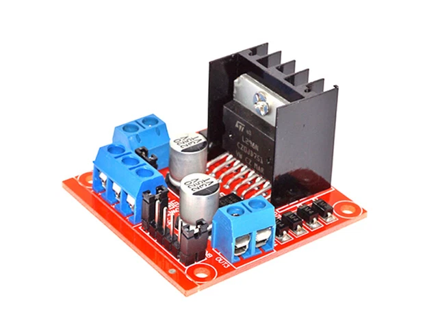 L298N H BRIDGE STEPPER Motor Controller Drive Board Module Dual DC for ...