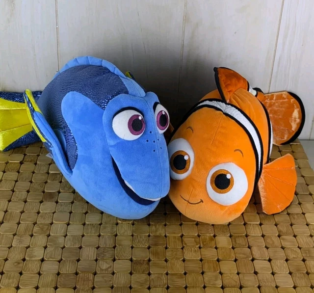 LARGE 16” NEMO And Dory Finding Nemo Plush Toys Build A Bear And Disney ...