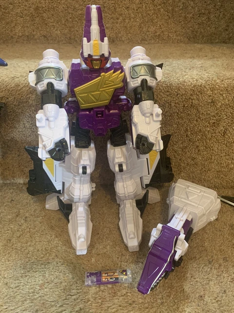 POWER RANGERS DINO Charge Plesio Charge Megazord With Energem Purple ...