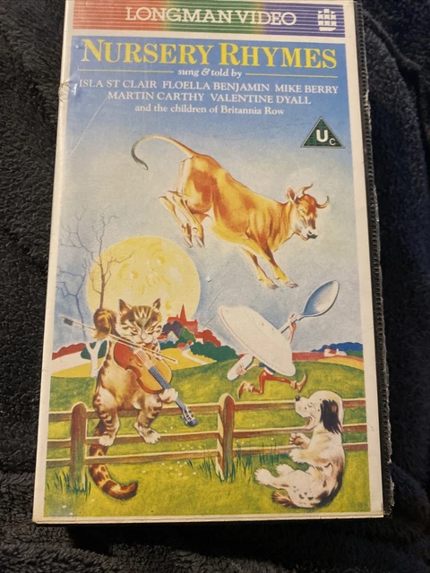 NURSERY RHYMES | 1982 VHS Longman Video Tape | Floella Benjamin £20.00 ...