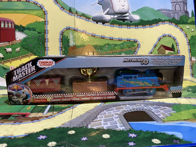 THOMAS THE TANK engine trackmaster trains Trophy Thomas Boxed £18.95 ...