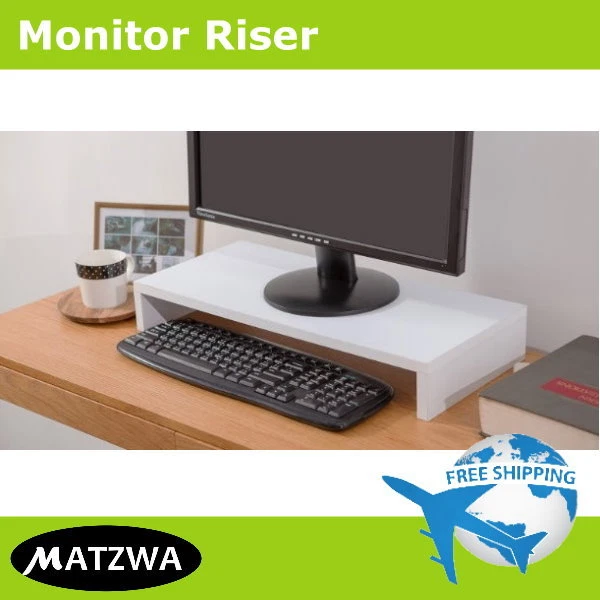 DESKTOP MONITOR RISER Computer Laptop Stand Ergonomic Mount by MATZWA ...