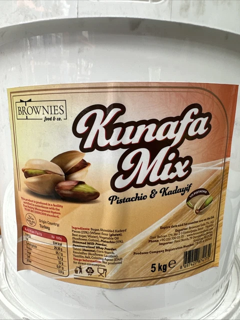 DUBAI VIRAL KUNAFA Pistachio Mix £79.75 - PicClick UK
