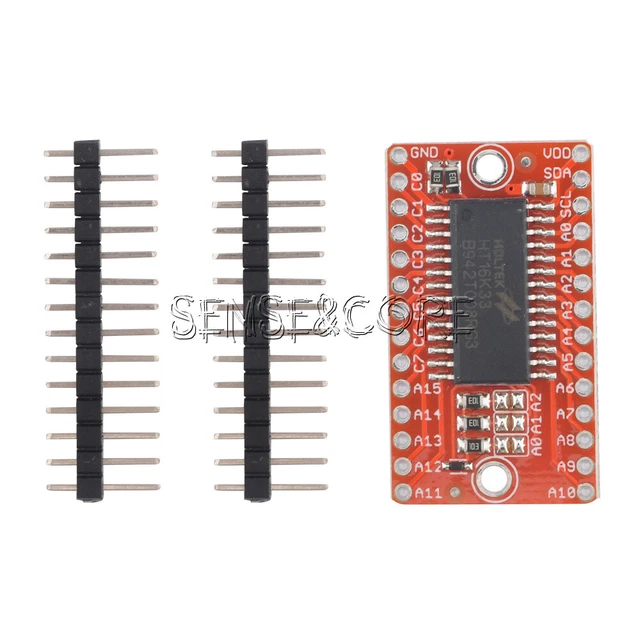 Ht16k33 Led Dot Matrix Drive Control Module Steady For Arduino 45v~55v 168 Eur 209 Picclick De 5174