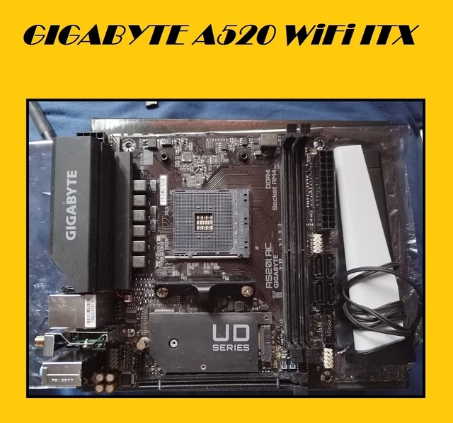GIGABYTE A520I AC WIFI AM4 AMD Motherboard £70.00 - PicClick UK
