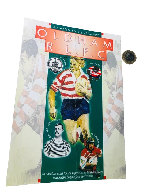 RUGBY OLDHAM R.L.F.C. 1876 - 1997 Complete History Vintage ra £13.59 ...