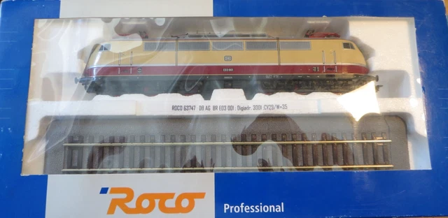 ROCO H0 63747 Dc Elektrolok E 03 001 De DB Édition Musée Numérique Neuf ...