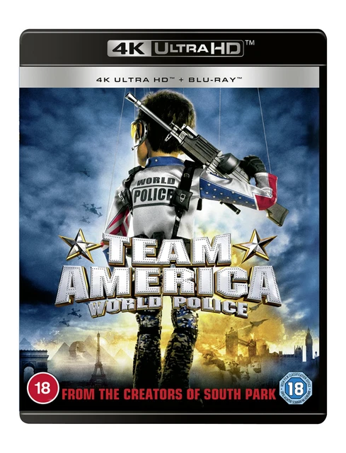 TEAM AMERICA: WORLD Police (4K UHD Blu-ray) £25.39 - PicClick UK