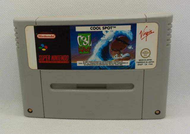 COOL SPOT (SUPER Nintendo SNES) Virgin Interactive 1993 PAL FAH EUR 17 ...