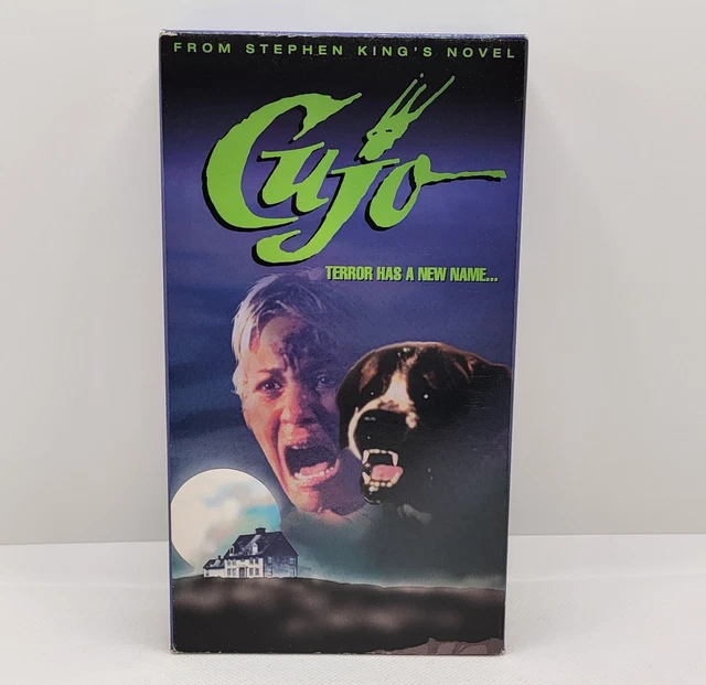 CUJO VHS 1997 Release Vintage 80s Horror Stephen King £11.59 - PicClick UK