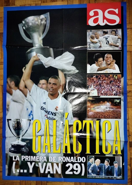POSTER REAL MADRID Título de Liga 2002-2003 EUR 4,75 - PicClick IT