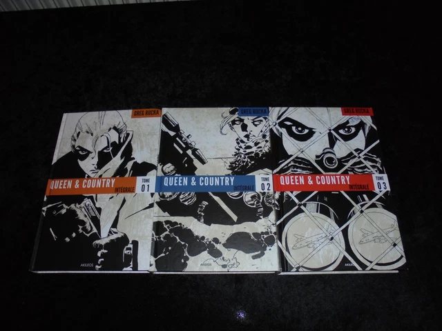 GREG RUCKA : Intégrale Queen Country 1 à 3 Editions Akiléos 2012 / 017 ...