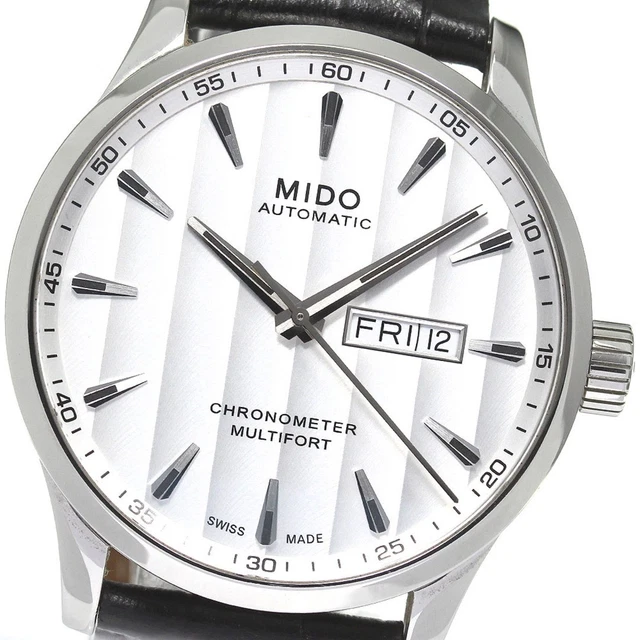 MIDO M038.431.16.031.00 MULTIFORT Day Date automatique hommes inclus ...