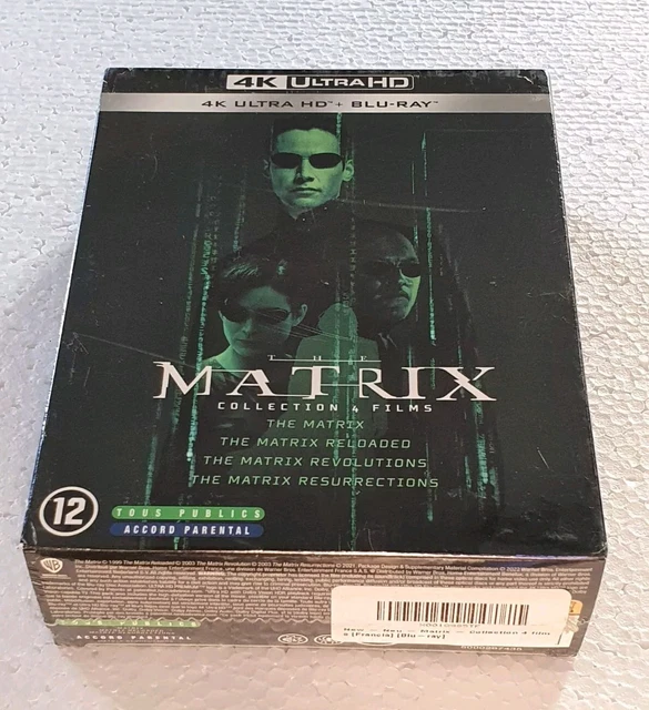 COFFRET BLU RAY 4k Matrix - Les 4 films neuf EUR 120,00 - PicClick FR