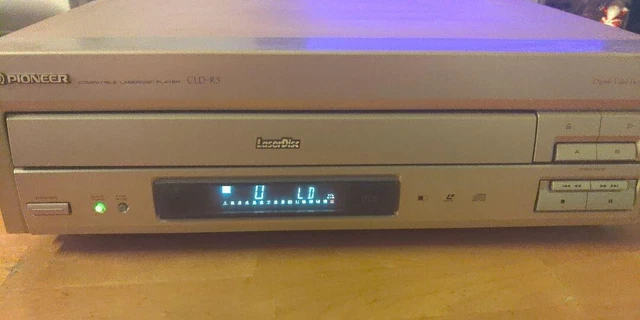PIONEER CLD-R5 SILVER Laser Disc Player LD CD Compatible Confirmed Operation £174.72 - PicClick UK