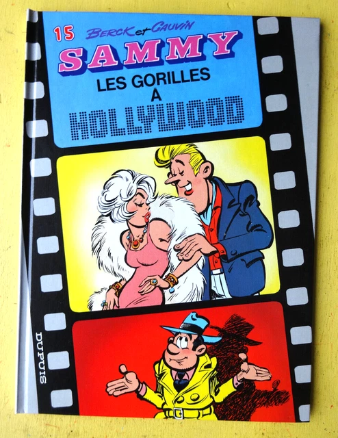 BD SAMMY N° 15 les gorilles à Hollywood Edition cartonnée 1991 Berck ...